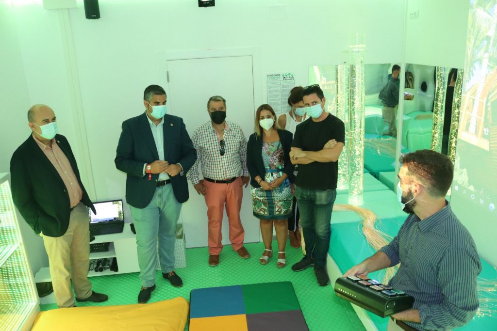 Abierta el nuevo aula multisensorial de ADIMI cofinanciada por el ...