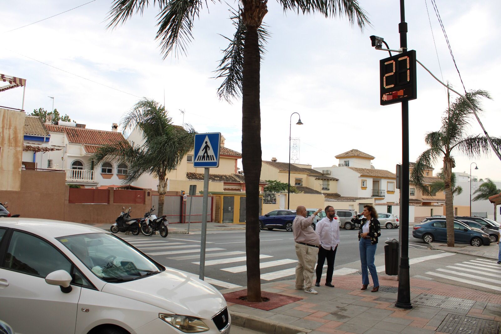 Mijas instala un radar provisional para recabar información sobre el ...