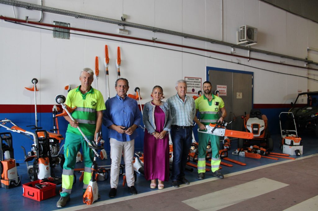 Mijas apuesta por la maquinaria eléctrica y de batería para reducir la ...